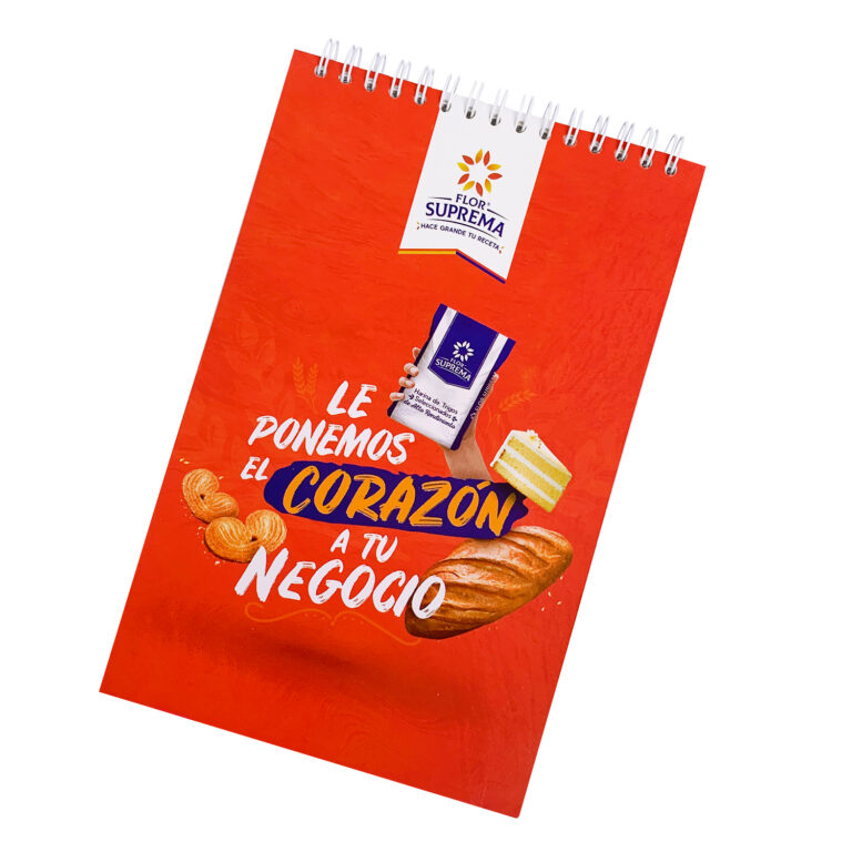 Libreta media carta 14 x 21.5 cms - Regalos Corporativos